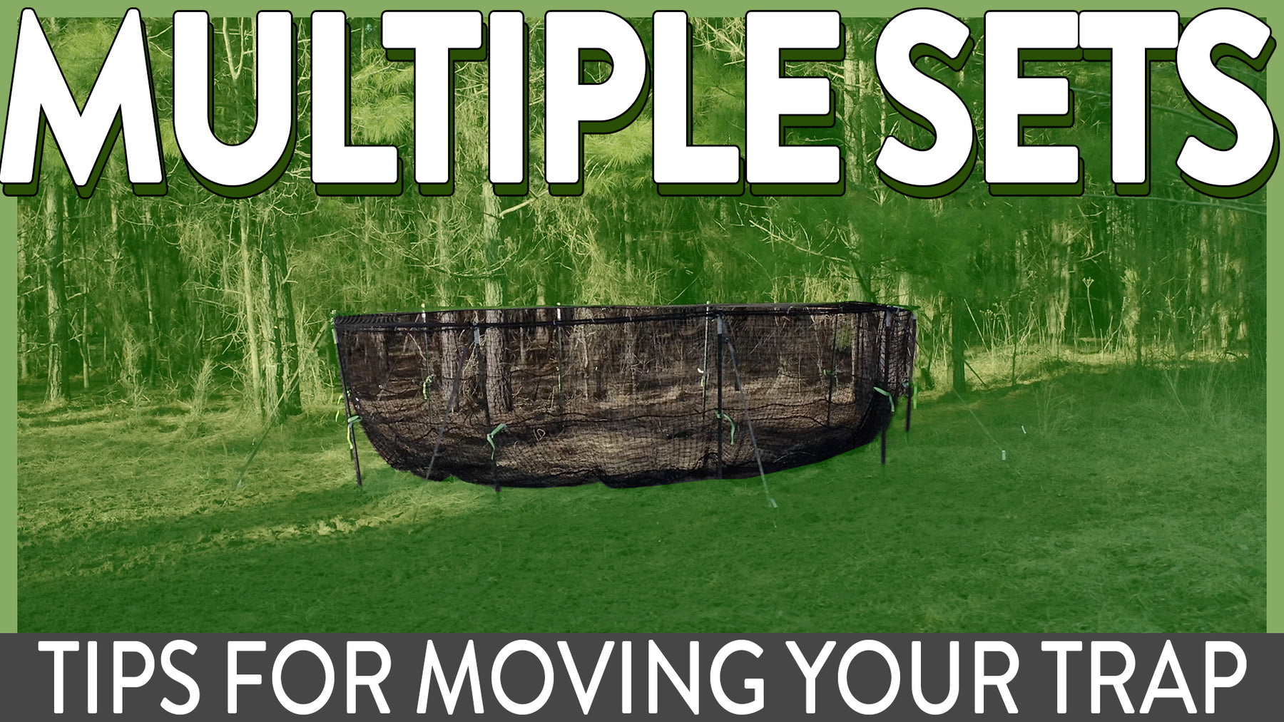 Can I Do Multiple Sets with the Pig Brig Trap System? | Pig Brig Trap ...